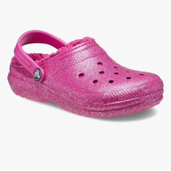 CROCS | Shoes | Crocs Sparkly Pink Crocs | Poshmark